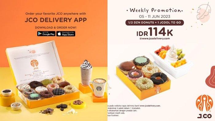Katalog Promo J.CO 9 Juni 2023, Dapatkan 1 Jcool To Go dan 6 Donat ...