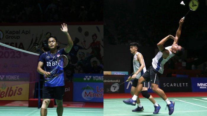 Live Streaming Badminton Indonesia Open 2023 Hari Ini, Perjuangan Ginting dan Pram/Yere, Live ...