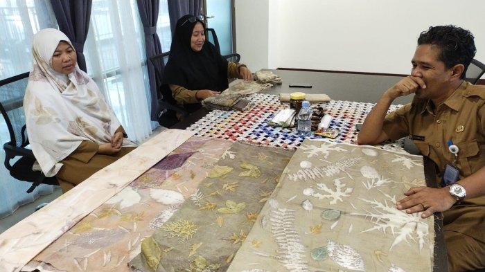 Kembangkan Batik Ecoprint Berbahan Tumbuhan di Tahura Lati Petangis, DLH Paser Terus Eksplorasi ...
