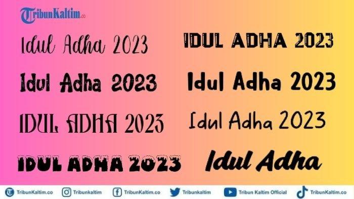 Berita font Idul Adha Terbaru Hari Ini - Tribunkaltim.co