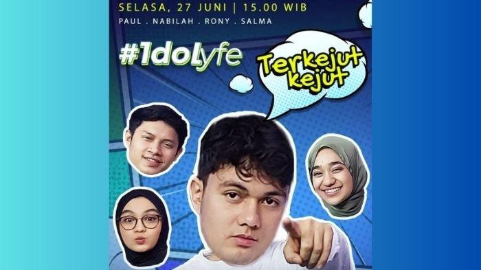 Live Streaming RCTI IdoLyfe, Kejutan Salma, Rony, Nabila untuk Ulang Tahun Paul Indonesian Idol ...
