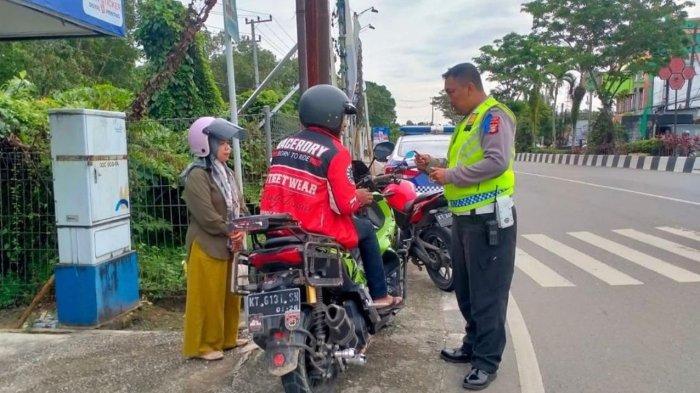 9 Pelanggaran Lalu-lintas jadi Sasaran dalam Operasi Patuh Mahakam 2023 di Bontang - Tribunkaltim.co