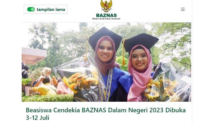 Cara Daftar Beasiswa Cendekia Baznas 2023 untuk Mahasiswa D4-S1 Lengkap Benefitnya - Tribunkaltim.co