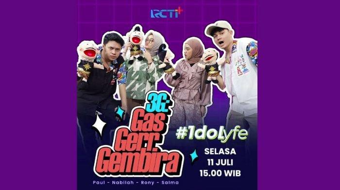 Live Streaming RCTI IdoLyfe 'Gas, Gerr, Gembira' dengan Rony, Paul, Nabila, Salma Indonesian ...