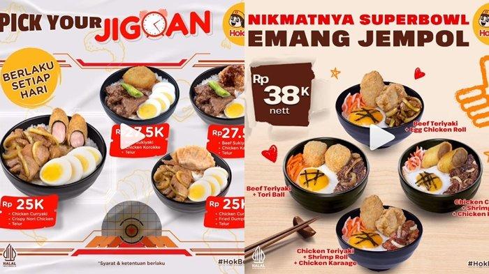 Promo Hokben Hari ini 31 Juli 2023, Makan Siang Super Kenyang Paket D hanya Rp 49.000 ...