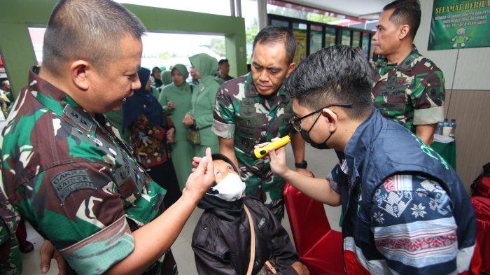 Peringati HUT ke-65, Kodam VI/Mulawarman Adakan Bakti Sosial Operasi Katarak di Balikpapan ...