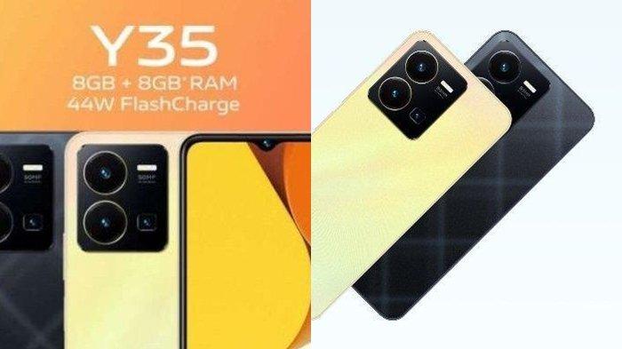 Harga HP Vivo Y35 Turun Rp 200.000, Ini Spesifikasi Lengkapnya, Tahan Air dan Debu - Tribunkaltim.co