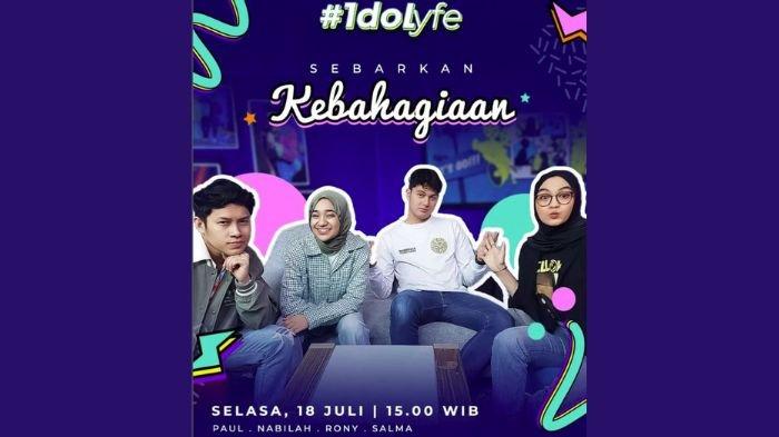 Live Streaming RCTI IdoLyfe 'Sebarkan Kebahagiaan' dengan Rony, Paul, Nabila, Salma Indonesian ...