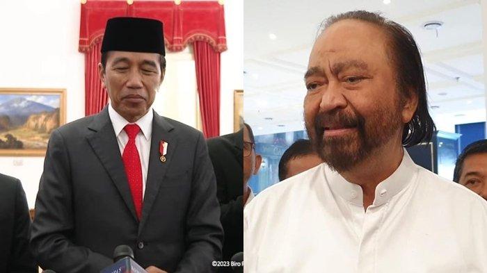 Pidato Kenegaraan, Jokowi Singgung Sebutan 'Pak Lurah', Surya Paloh: Jokes Saja - Tribunkaltim.co