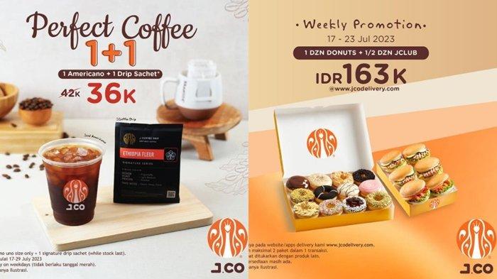 Katalog Promo J.CO Hari ini 22 Juli 2023, Dapatkan 6 Jclub dan 12 Donat hanya Rp 163.000 ...