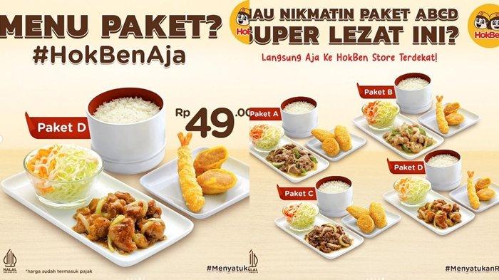 Promo Hokben Hari ini 31 Juli 2023, Makan Siang Super Kenyang Paket D hanya Rp 49.000 ...