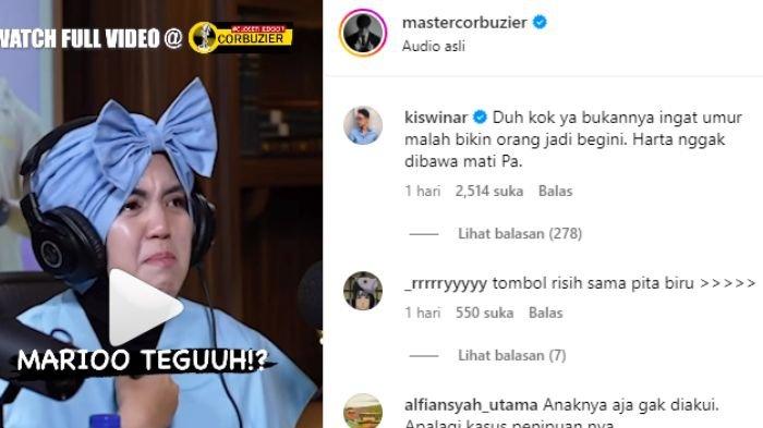 Pernah Tak Diakui Anak Kandung, Ario Kiswinar Sindir Mario Teguh yang Terlibat Kasus Penipuan Rp ...