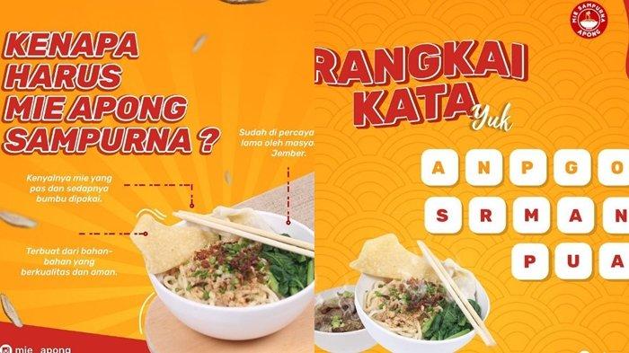 Ingin Mencoba Makan Siang Mie Apong Sampurna di Jember? Legendaris ...