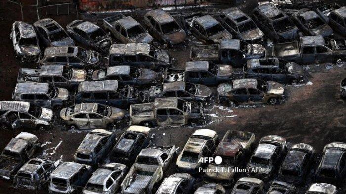 Badai Api Menerjang Lahaina Hawaii, Warga Berlarian Selamatkan Diri ...