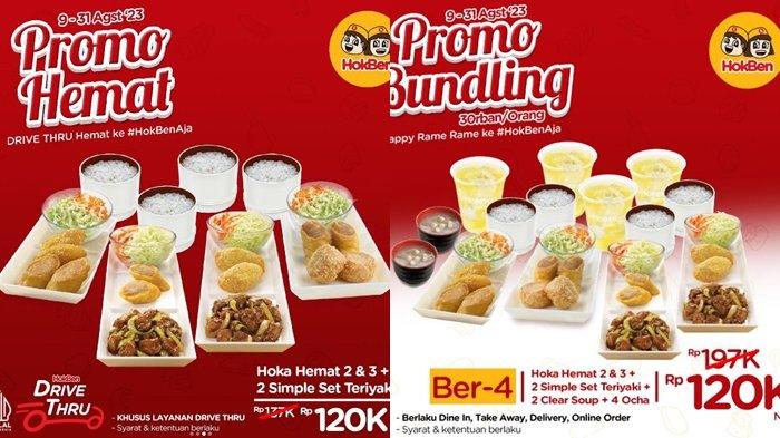Katalog Promo Hokben Hari ini 14 Agustus 2023, Dapat 2 Set Teriyaki dan ...