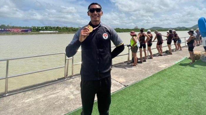 Harjuna, Atlet Asal Indonesia Raih Medali Emas pada Kejuaraan Dunia Perahu Naga Thailand ...
