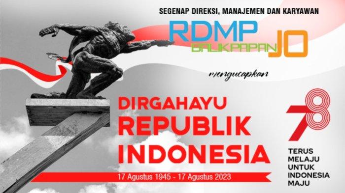 RDMP Balikpapan JO Ucapkan Dirgahayu Ke-78 Republik Indonesia ...