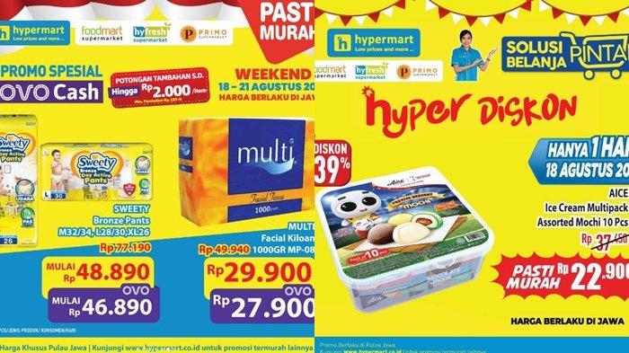 Katalog Promo Hypermart Hari ini 19 Agustus 2023, Barang Elektronik Potongan 17+8 Persen + Rp 45 ...