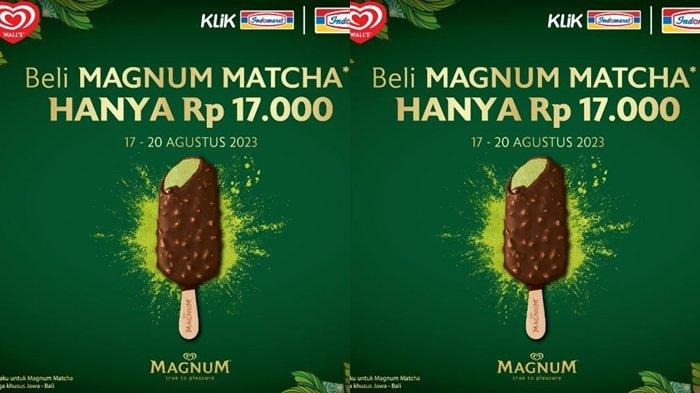 Katalog Promo Indomaret Hari ini 19 Agustus 2023, Es Krim Magnum Matcha ...