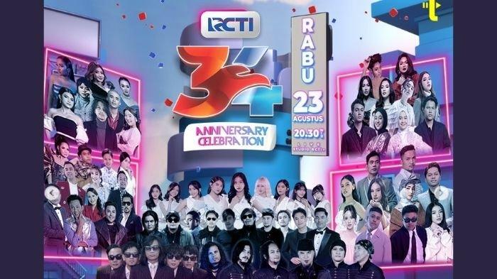 Live Streaming RCTI Acara HUT RCTI 34, Ada Dewa 19, Rony, Paul, Nabila ...