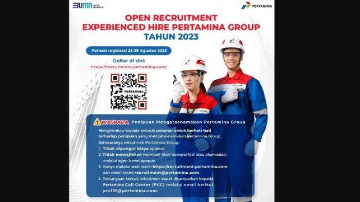 Berita rekrutmen pertamina 2023 Terbaru Hari Ini - Tribunkaltim.co