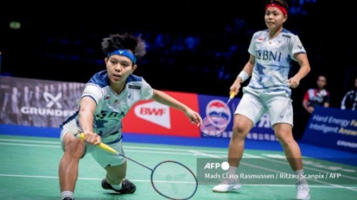 Jadwal Badminton BWF World Championships 2023 Hari Ini, H2H Apri/Fadia vs Chen/Jia, Live TV ...