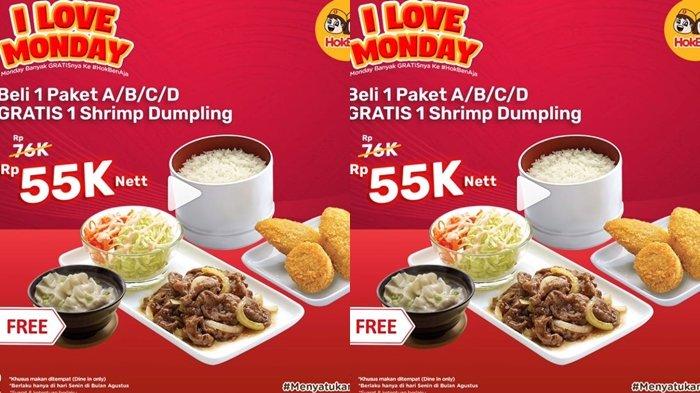 Katalog Promo Hokben Hari ini 28 Agustus 2023, Makan Siang Kenyang hanya Rp 55.000 - Tribunkaltim.co