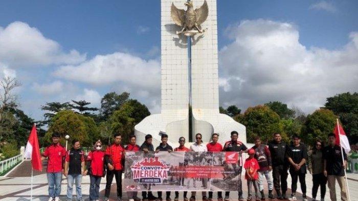 Convoy Merdeka Honda Community Astra Motor Kaltim 1 - Tribunkaltim.co