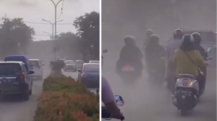 Viral Penampakan Debu di Jalan MT Haryono Balikpapan, Ketahui 6 Tips ...