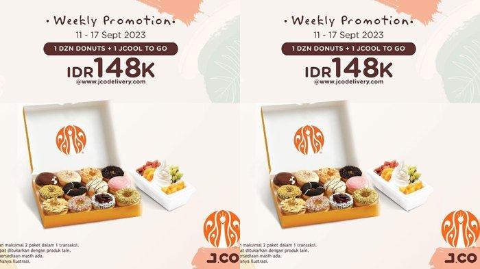 Promo J.CO Hari ini 15 September 2023, Dapatkan 3 Box J.Pops hanya Rp ...