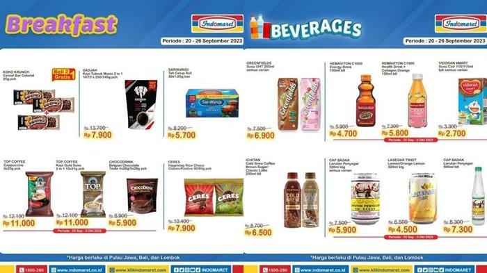 Katalog Promo Indomaret Hari ini 21 September 2023, Beli Minuman Ichi ...