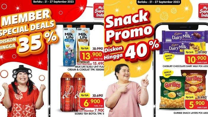 Promo Superindo Hari ini 21 September 2023, Khusus Member Belanja Snack ...