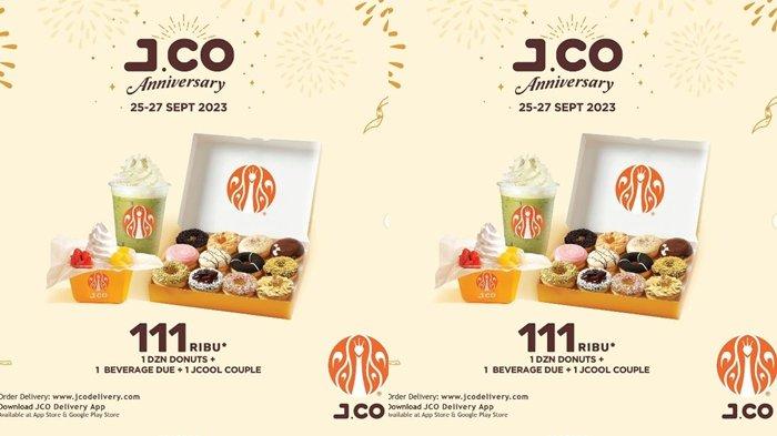 Hari Terakhir Promo J.CO Anniversary ke 17 Tahun, Dapatkan 2 Minuman ...