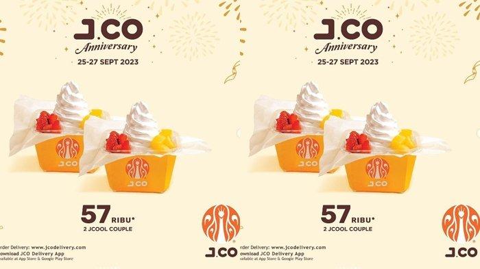 Promo J.CO Anniversary ke 17 Tahun, 12 Donat, 1 Beverage dan 1 Jcool ...