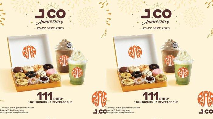 7 Pilihan Promo JCO Anniversary ke 17 Tahun, Dapatkan 12 Donat dan 2 ...