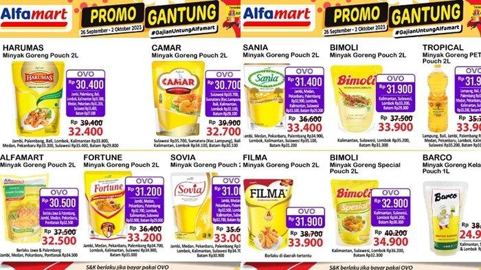 Hari Terakhir Katalog Promo Gantung Alfamart, Belanja Bayar Pakai OVO ...