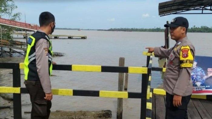 Waspada Buaya Muara Mulai Berkeliaran di Anggana Kukar, Polisi Pasang ...