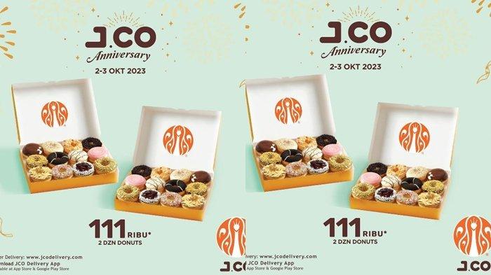 Katalog Promo J.CO Anniversary ke 17 Tahun, Dapatkan 2 Jcool Couple ...