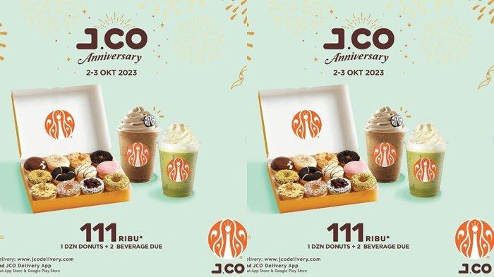 Katalog Promo J.CO Anniversary ke 17 Tahun, Dapatkan 2 Jcool Couple ...
