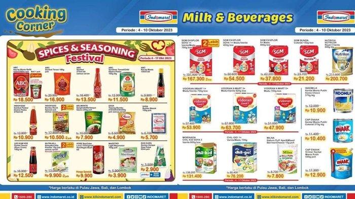 Katalog Promo Indomaret Hari ini, 2 Minuman Matcha Frappe dan Palm ...
