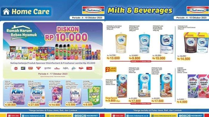 Katalog Promo Indomaret Hari ini, 2 Minuman Matcha Frappe dan Palm ...