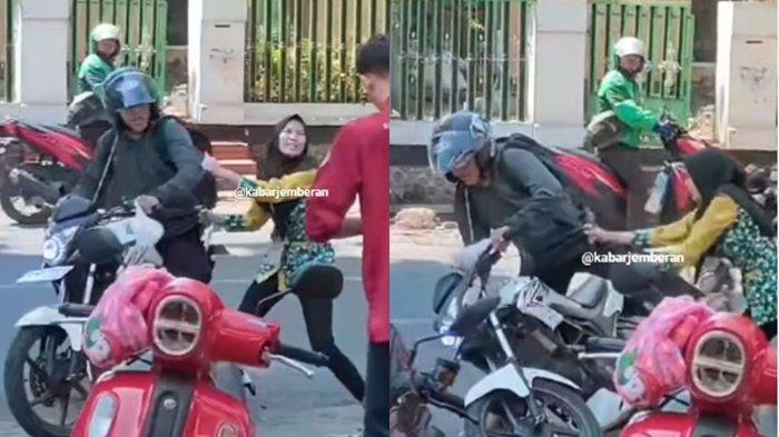 The Power of Emak-emak, Viral Video Aksi Heroik Wanita Hantam Pencuri di Minimarket ...