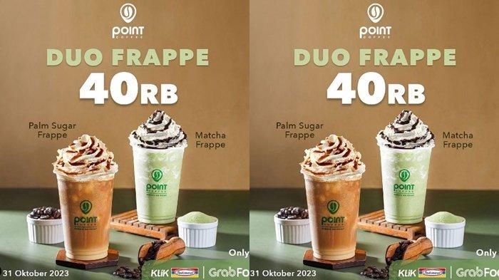 Katalog Promo Indomaret Hari ini, 2 Minuman Matcha Frappe dan Palm ...