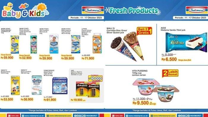 Katalog Promo Indomaret Hari ini, Es Krim Walls Cornetto Disc Oreo Beli ...