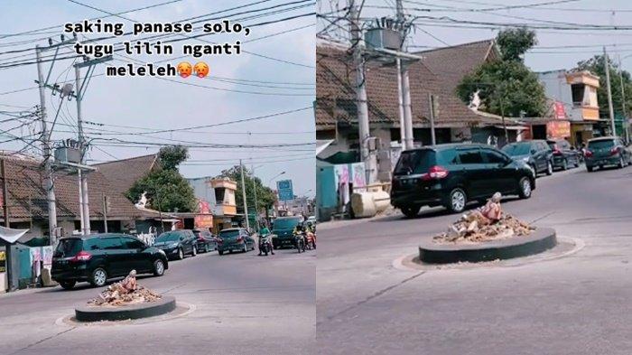 Viral Video Tugu Lilin di Solo Meleleh karena Cuaca Panas, Benarkah ...