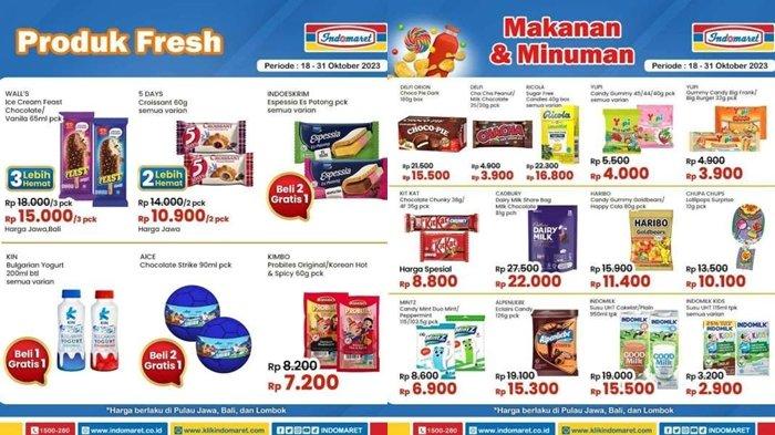 Katalog Promo Indomaret Hari ini Senin 23 Oktober 2023, Belanja Nugget ...