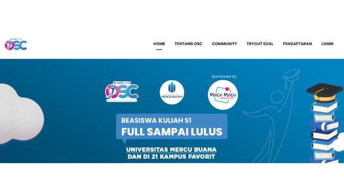 Link Pendaftaran Beasiswa OSC 2023 untuk Kuliah S1 Gratis Lengkap Syaratnya - Tribunkaltim.co