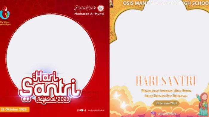 55 Link Twibbon Hari Santri Nasional 2023 Gratis, Pakai Foto Terbaik dari Bingkai Foto Paling ...