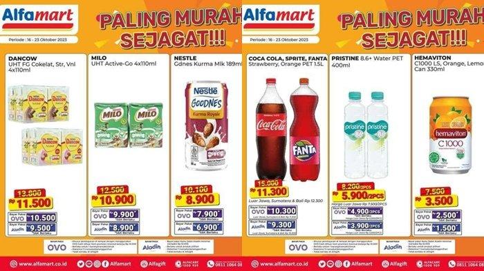 Katalog Promo Alfamart Hari ini 23 Oktober 2023, Minuman Soda 1,5 Liter ...