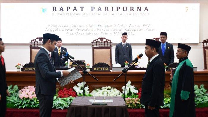 Mulyani Resmi Jabat Anggota DPRD Paser Sisa Masa Jabatan 2019-2024 - Tribunkaltim.co
